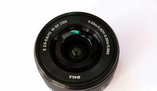 Sony E 16-50mm f/3.5-5.6 PZ OSS (selp1650)