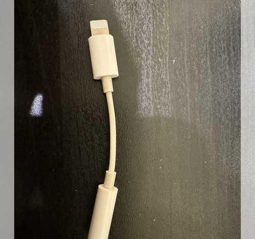 Переходник Apple lightning 3.5 jack оригинал