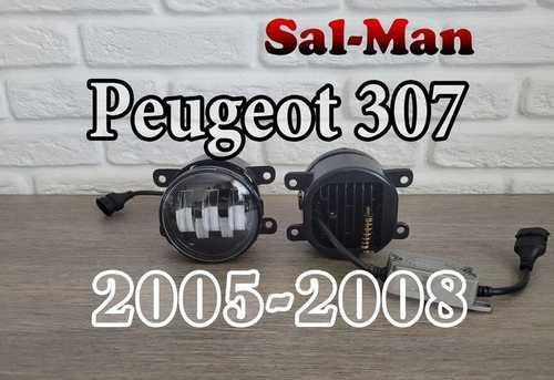 Противотуманные фары Peugeot 307 2005-2008