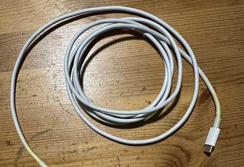 Кабель Apple type С от Macbook Pro 2m