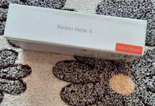 Коробка от Xiaomi Redmi Note 4