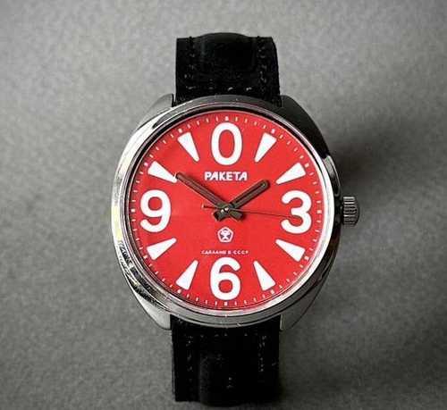 Ракета «Красная Зеро» - мужские наручные часы СССР