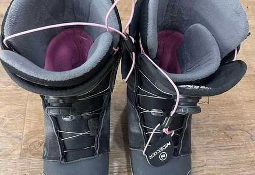 Сноубордические ботинки nidecker onyx boa