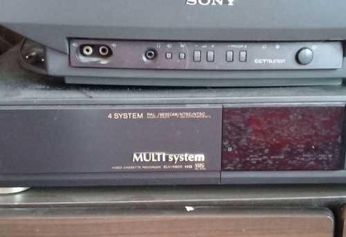 Видеомагнитофон sony slv-x600