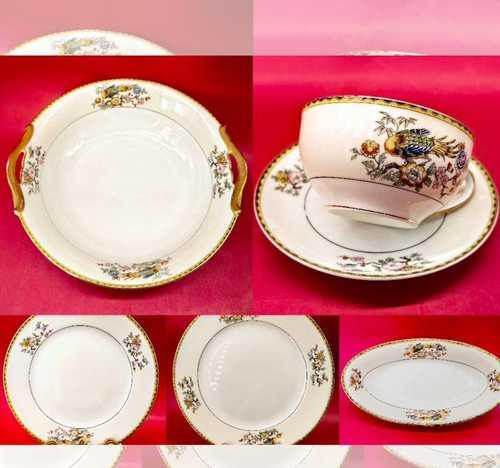 Предметы сервиза Датония от Noritake 1920-1940 гг