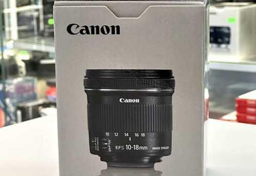 Canon ef s 10 18mm f 4.5 5.6 is stm