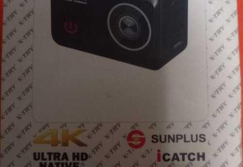 Экшн камера 4К X- TRY XTC 500