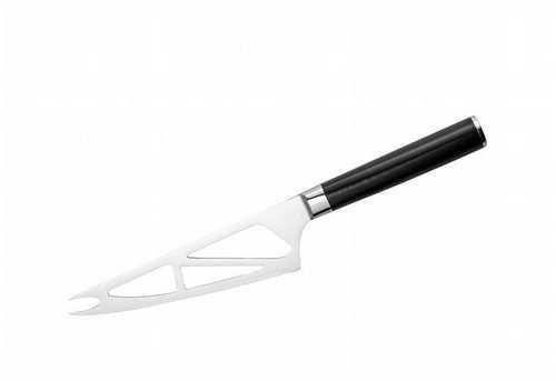 Нож кухонный "Samura Mo-V" для мягкого сыра 138 мм