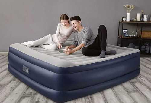 Надувной матрас Intex Wanny кровать с насосом 220V