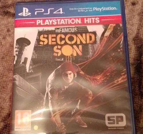 Игра на ps4 second son