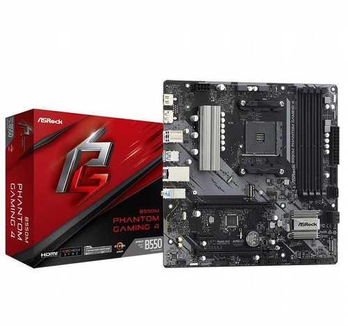 Комплект R5 5600x   ASRock B550M Phantom Gaming 4