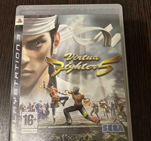 Диски на ps3 Virtua Fighter 5