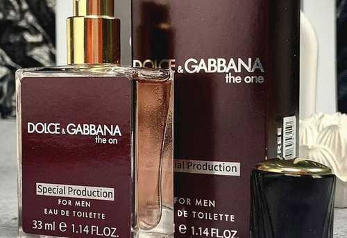 Dolce gabbana the one 33мл мужские