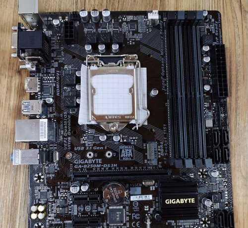 Материнские платы нерабочие gigabyte ga-b250-ds3h