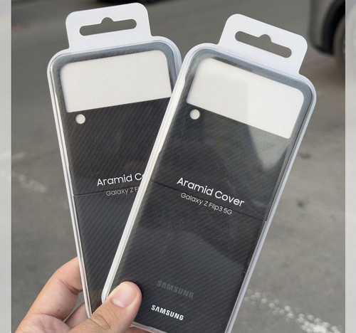 Чехол Samsung Galaxy Z Flip 3 Aramid Cover