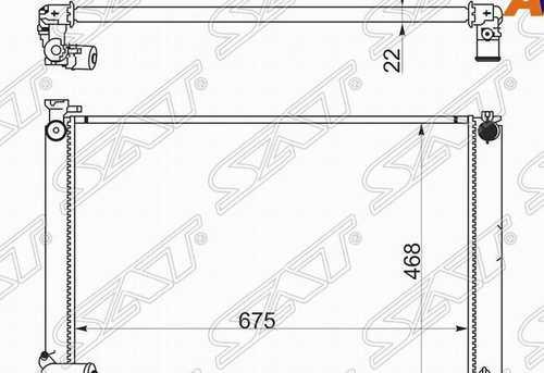 Радиатор охлаждения Лексус RX400H