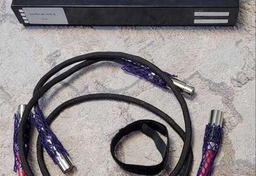 Межблочный кабель Tellurium ultra black 2 xlr