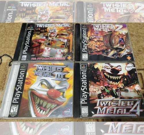 Серия игр twisted metal ps 1