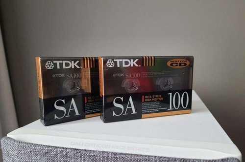 Аудиокассета TDK SA 100