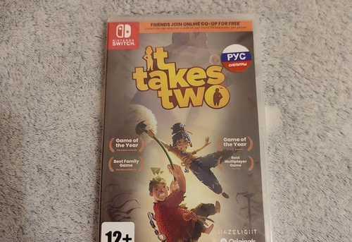 It takes two игра на Nintendo Switch