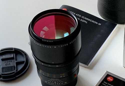 Leica Summicron-M 90/2 aspf