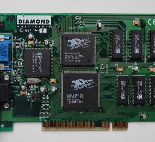 3DFX Voodoo 1 Diamond Monster 3D 4Mb