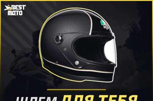 Шлем AGV X3000 Multi Super AGV Black/Yellow/Grey
