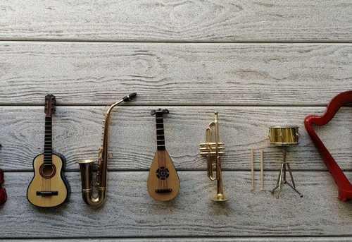 Миниатюры музыкальных инструментов Ашет