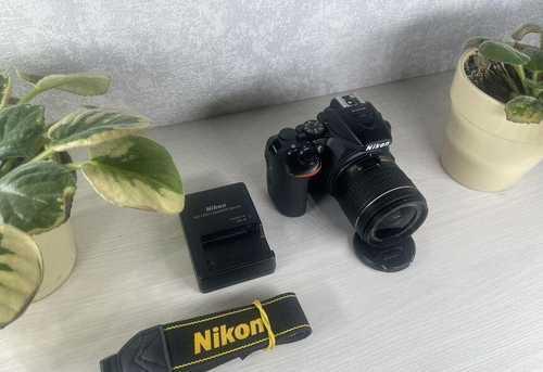 Зеркальный Nikon D5600 kit Пробег : 17.9k