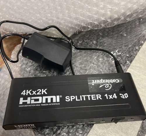 Hdml splitter/разветвитель CableXpert DSP-4PH4-02