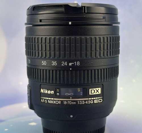 Nikon AF-S 18-70mm f/3.5-4.5G ED Гарантия