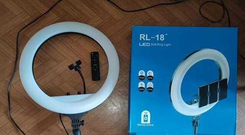 Кольцевая лампа 45 см LED Soft Ring Light RL