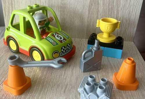 Lego duplo гоночный автомобиль