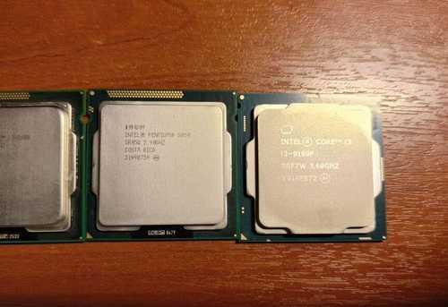 Процессоры Intel Pentium и Core i3