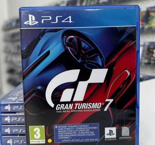 Grand turismo 7 ps4 б/у