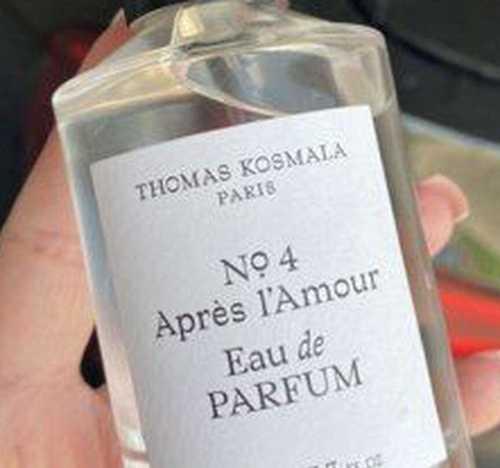 Thomas Kosmala №4 Apres L Amour масло 100% 1мл