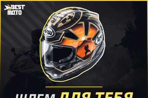 Шлем arai RX-7V Pedrosa Spirit Gold