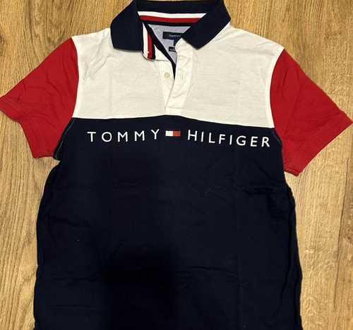 Поло, Футболка tommy Hilfiger, джинсы lcw