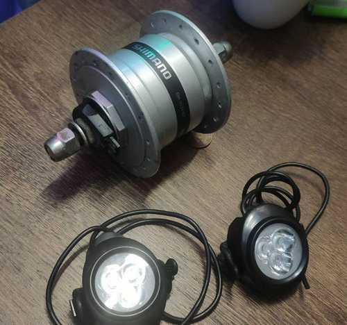 Динамо втулка Shimano Alfine Nexus DH-3N31 6V 3W