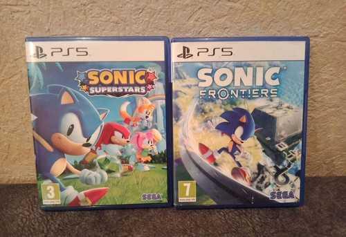 Sonic superstars и Sonic frontiers PS5