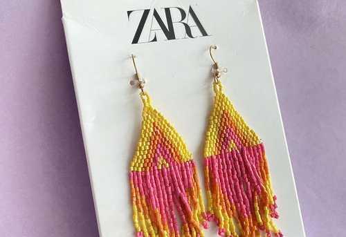 Серьги из бисера Zara из латуни bimba y lola