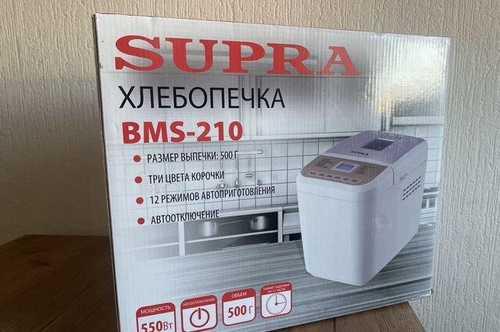 Хлебопечка новая supra bms-210