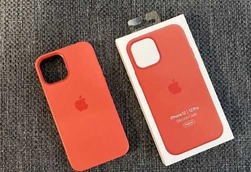 Apple iPhone 12/12 Pro MagSafe силиконовый Розовый