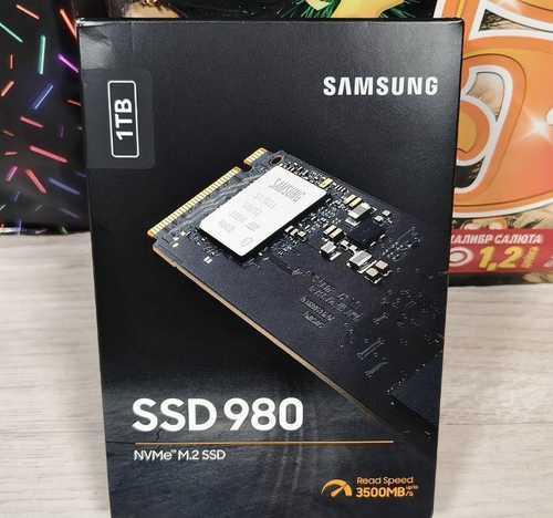 M2 Samsung 980 1Tb Новый SSD