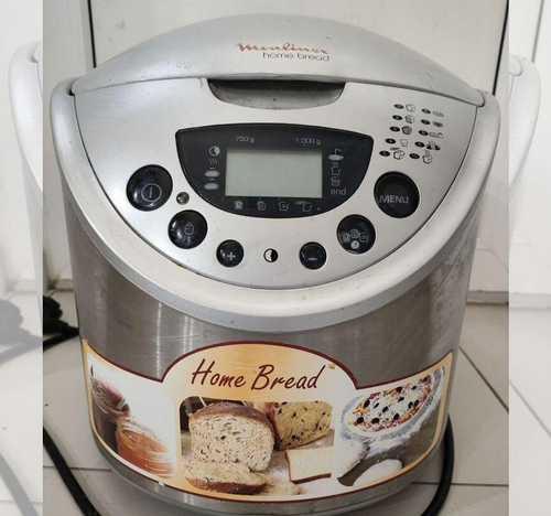 Хлебопечка moulinex home bread 573101