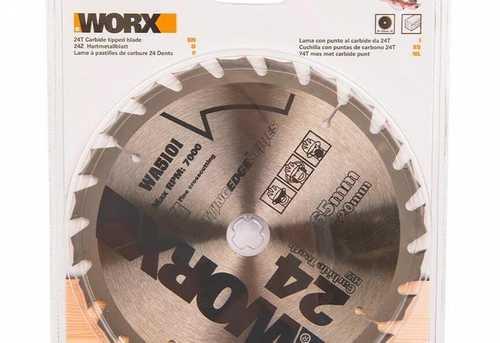 Пильный диск твердосплавный worx WA5101 24T TCT