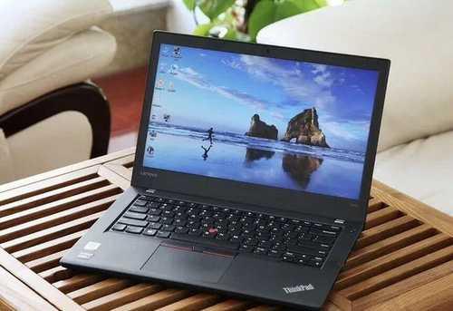 13.1" Lenovo ThinkPad A475, 256 ГБ, A10-9700B, RAM 8 ГБ, Radeon R7
