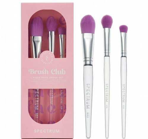 Кисти для макияжа spectrum Brush Club 3 Piece