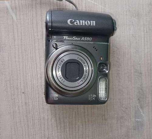 Компактный фотоаппарат canon PowerShot A590 IS