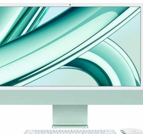 Apple iMac 24" M3 8/512 Gb (mqrp3) зеленый